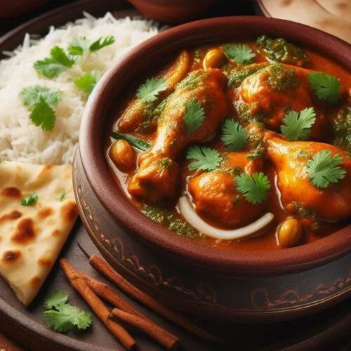 Experience Ultimate Chicken Handi: 5-Star Indian Delight!